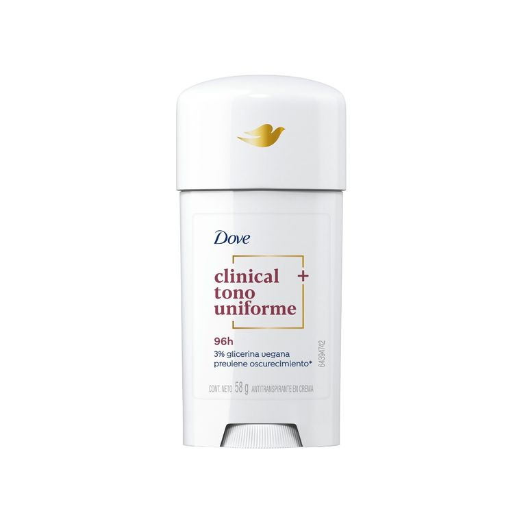 Antitranspirante Crema en Barra Dove Clinical Tono Envase 58 g | Tottus ...