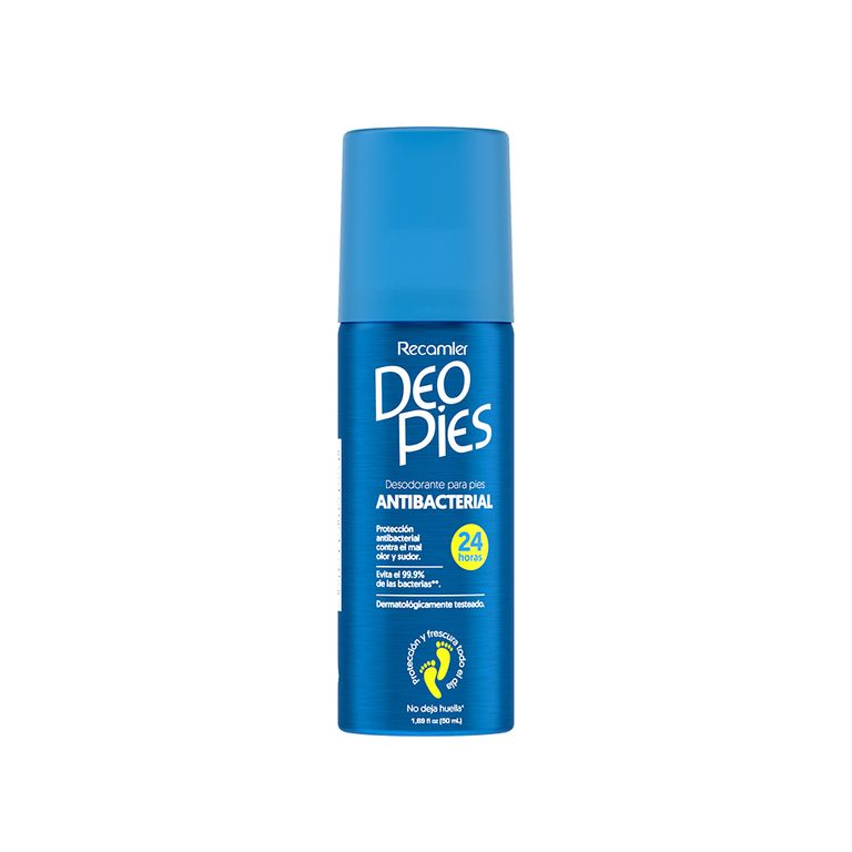 Desodorante para Pies en Aerosol Deo Pies Antibacterial Botella 50 mL ...