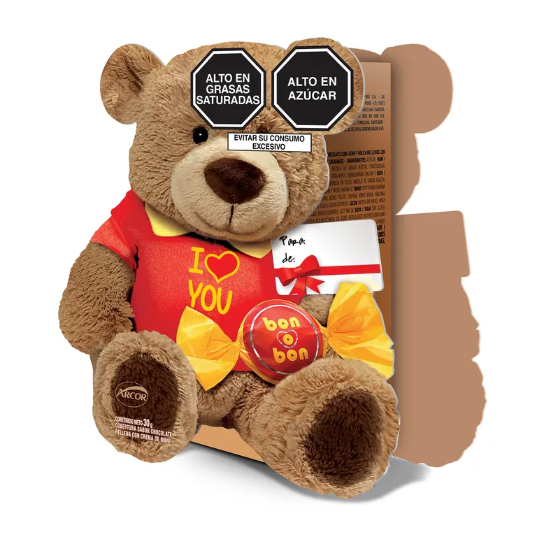 Chocolate Bon O Bon Mini Osito Empaque 30 g | Tottus Perú